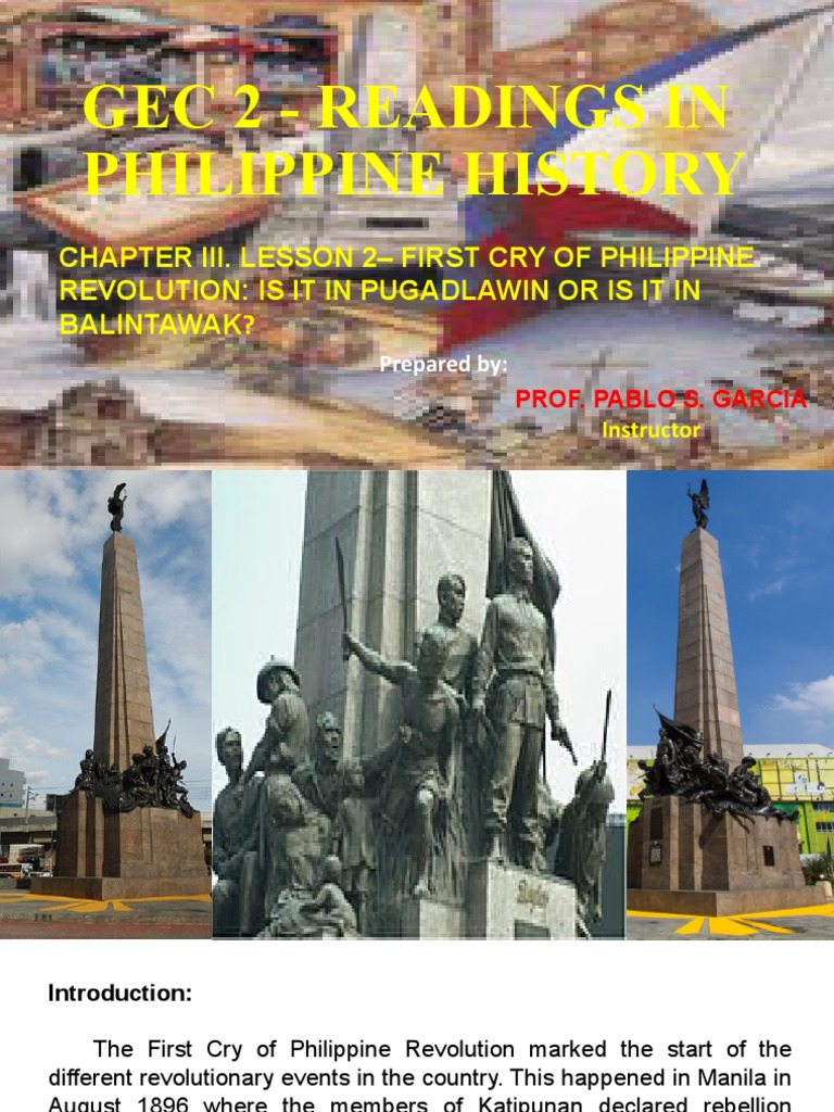 First Cry of Philippine Revolution Debate | PDF | Independence | Wars ...