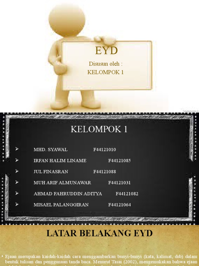 Presentasi Eyd | PDF