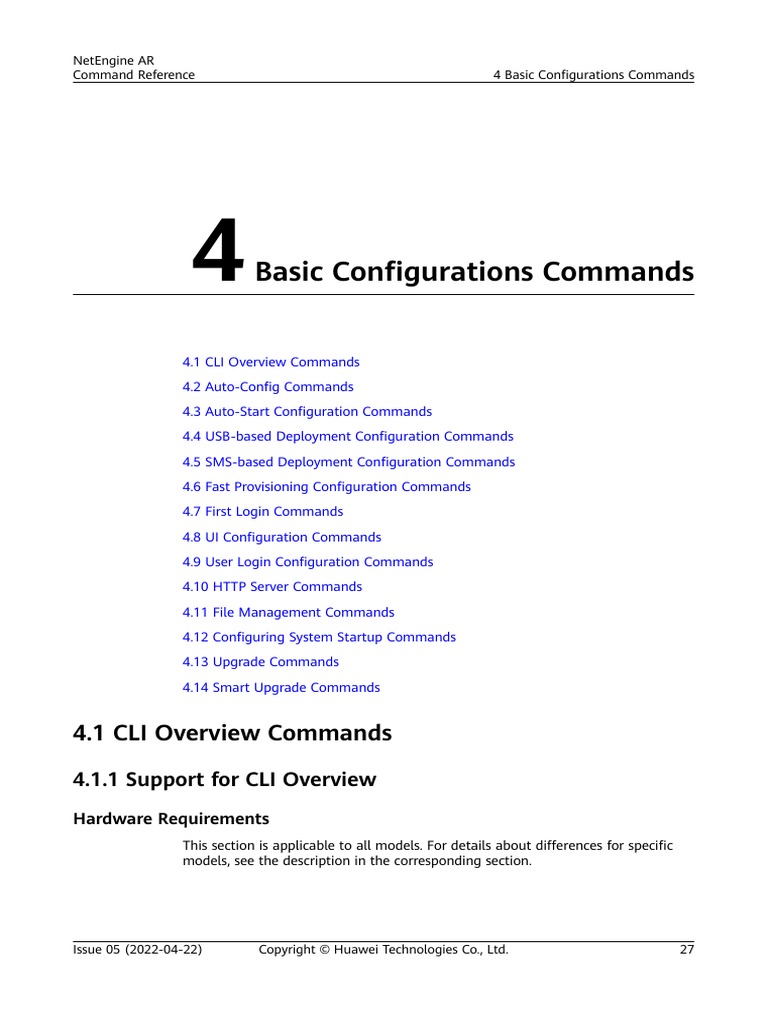 01-04 Basic Configurations Commands | PDF | Keyboard Shortcut | Command Line Interface