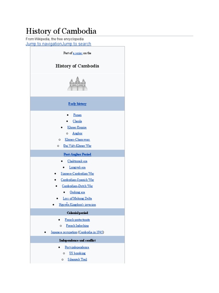 Cambodia | PDF | Cambodia | Democratic Kampuchea
