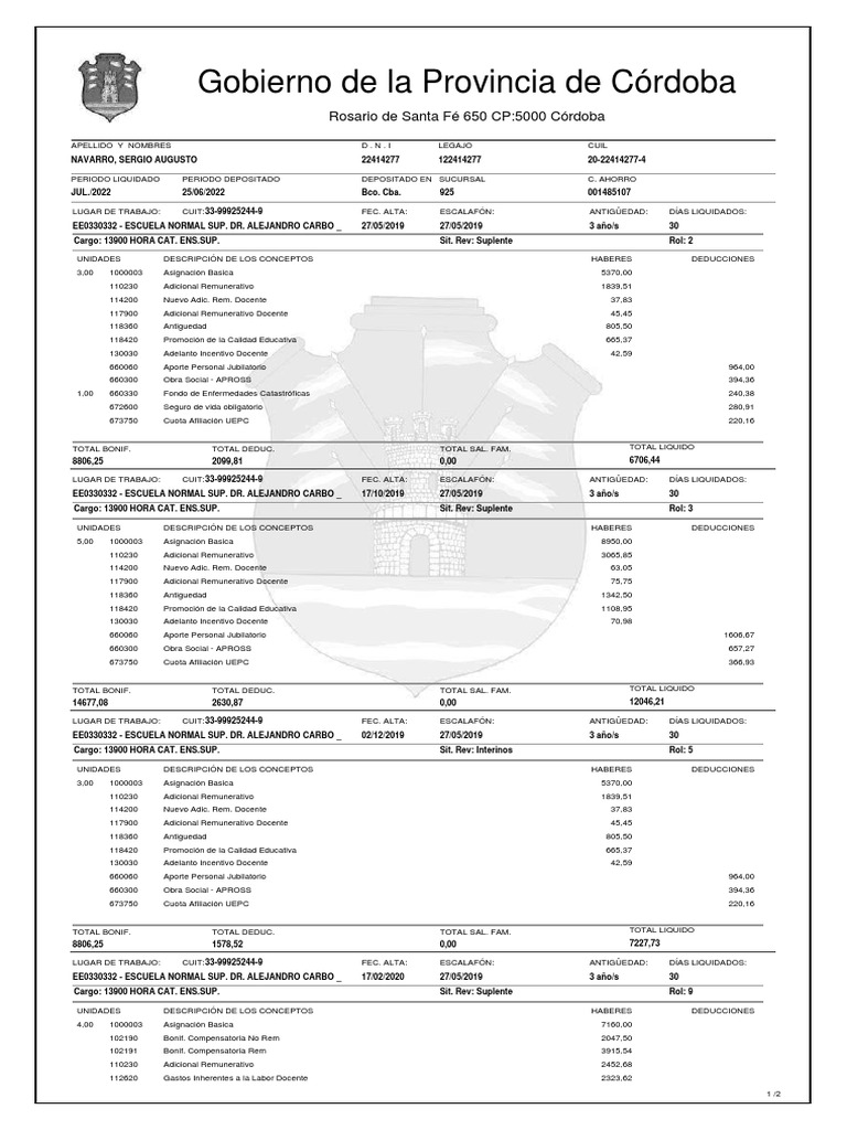 Recibo Digital | PDF