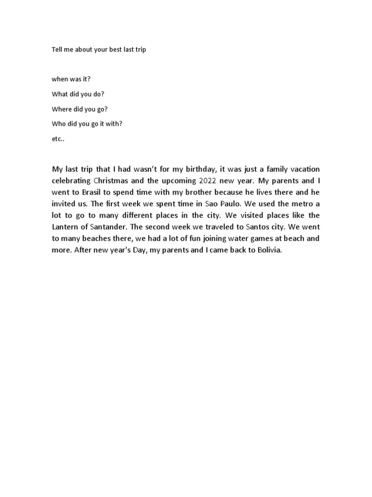 Best Trip PDF