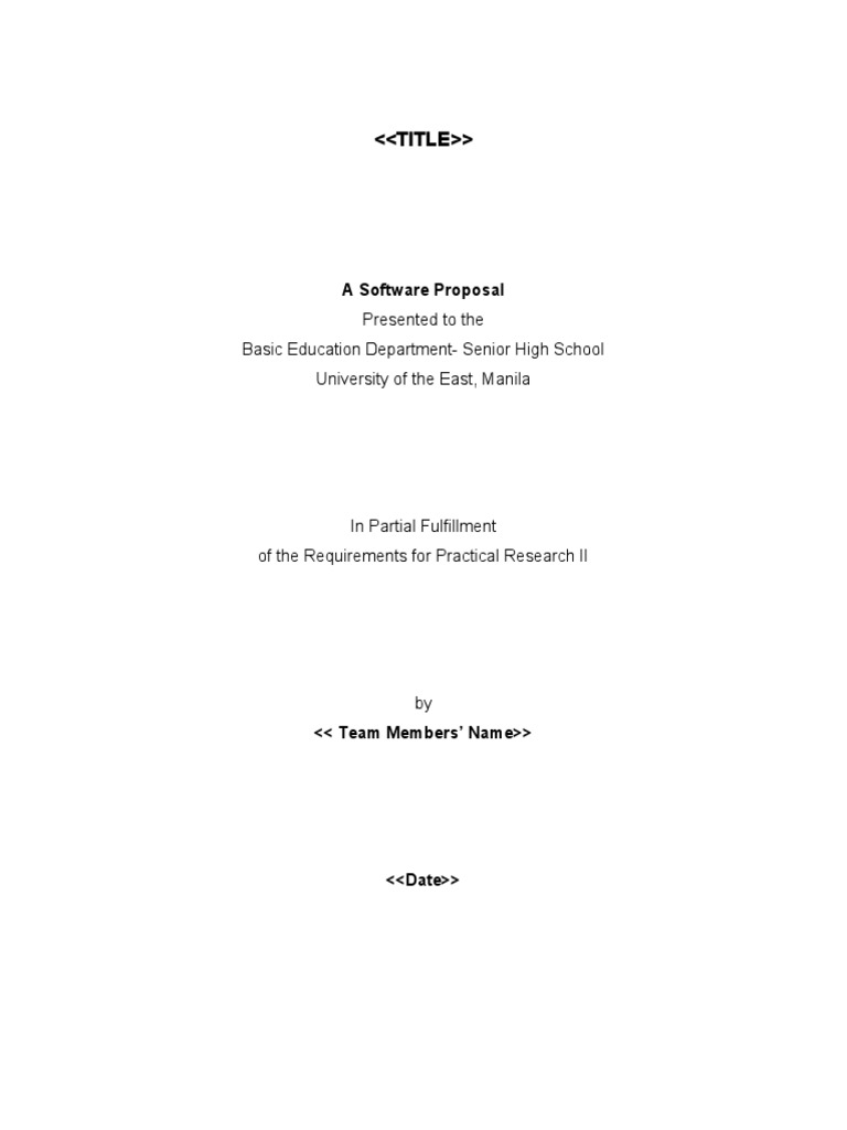 Research Proposal - For Ict Students Only | PDF | Evaluation | System