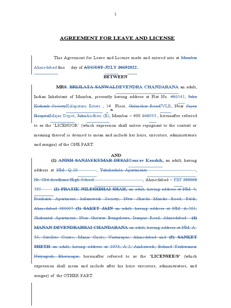 Malabar County Lease Agreement | PDF | License | Landlord