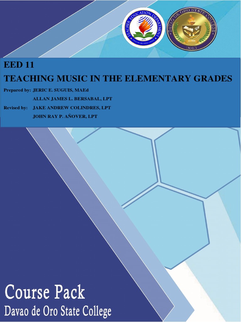EED 11 Revised Coursepack Module 1 | PDF | Clef | Interval (Music) EED 11 Revised Coursepack Module 1 | PDF | Clef | Interval (Music)