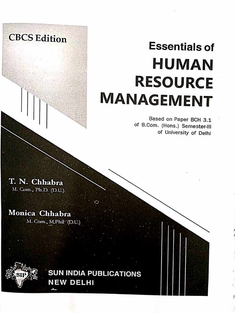 HRM Chapter 1,2 | PDF
