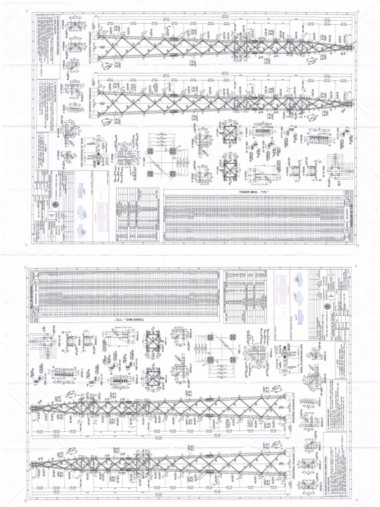 Steel Structure For Gantry of 132KV Swicthyard | PDF