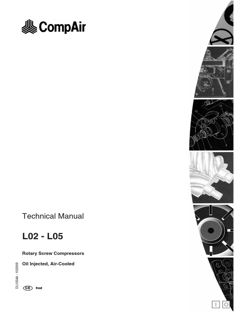 Compair L02 - L05 Technical Manual. | PDF | Gas Compressor ...