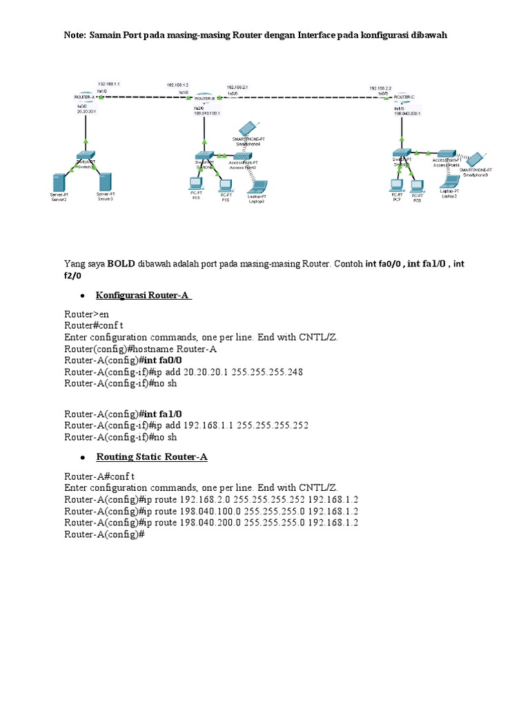 Konfigurasi Router | PDF