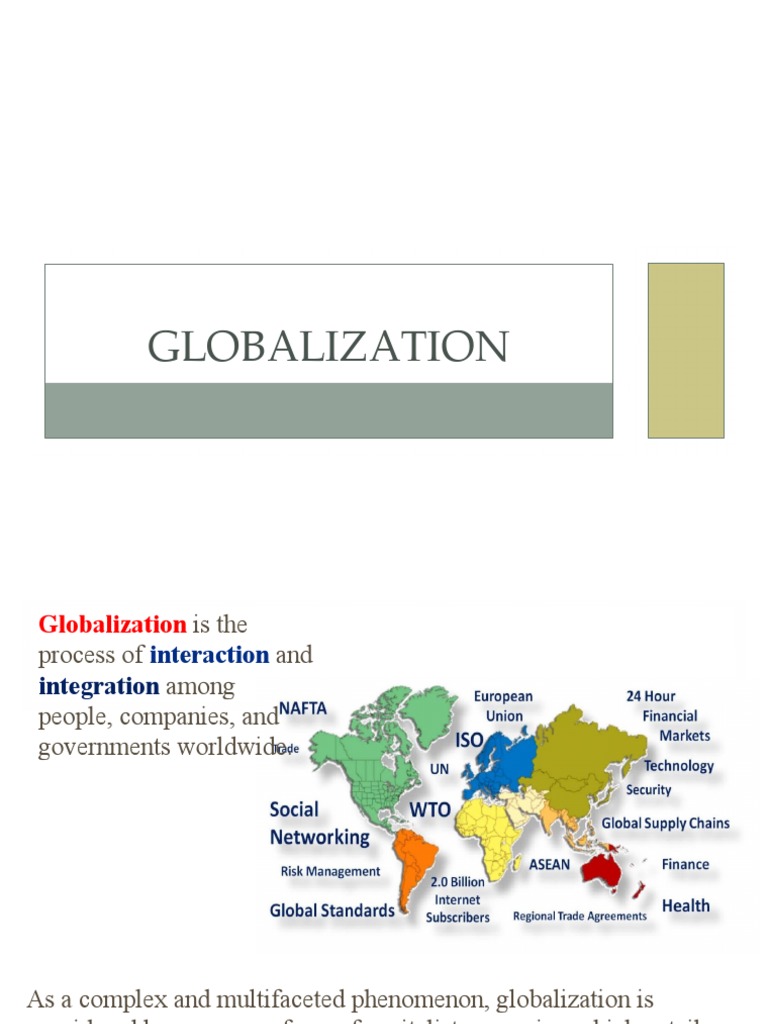 Globalization | PDF | Globalization | Cultural Globalization
