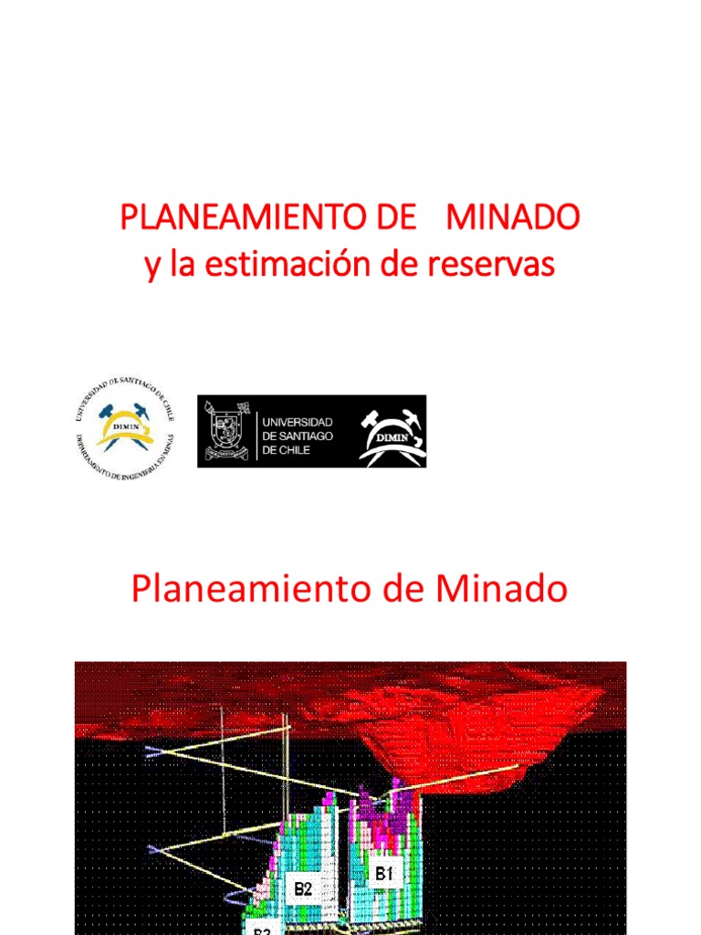 Planeamiento de Minado USACH | PDF | Minería | Planificación