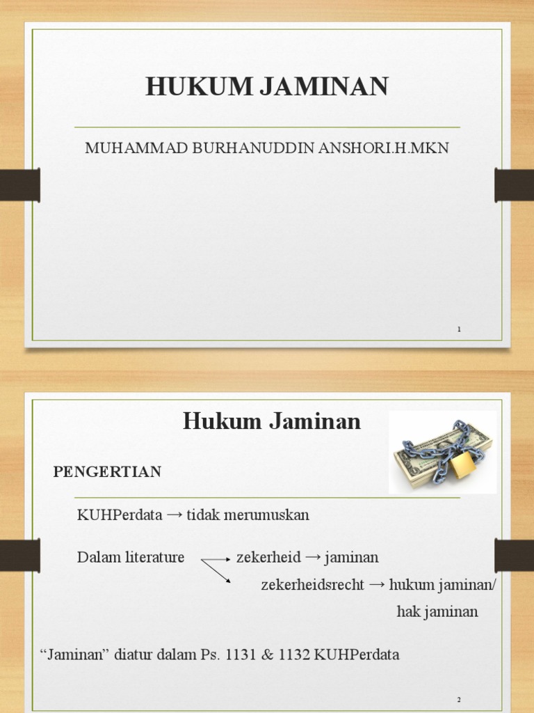 Hukum Jaminan | PDF