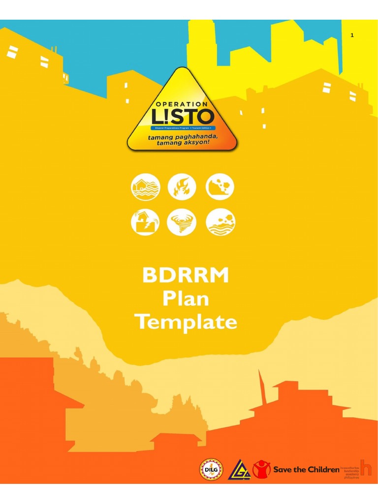 BDRRM Plan Template - Editable | PDF