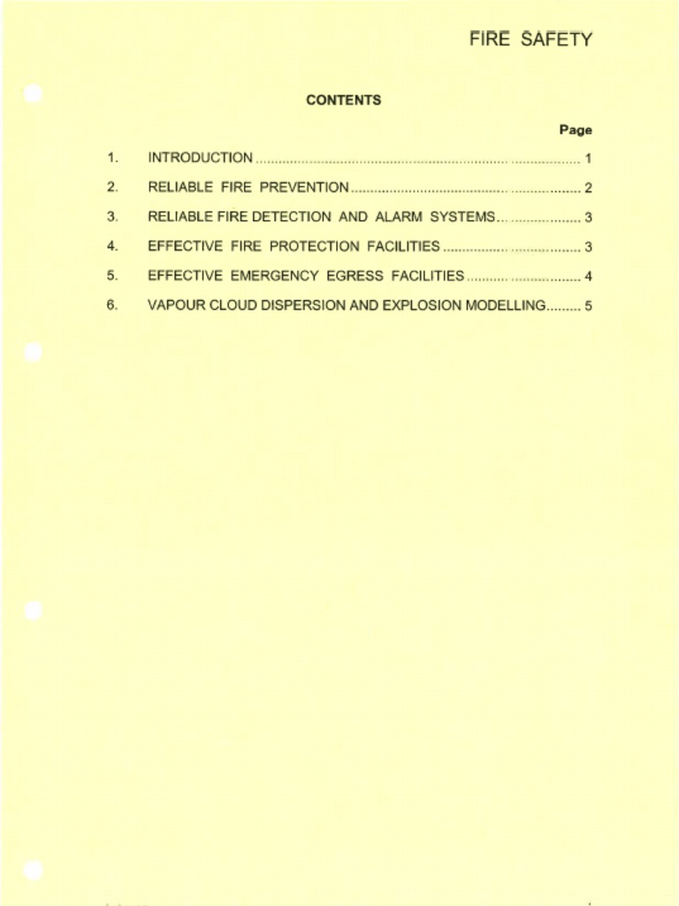 Fire Safety | PDF