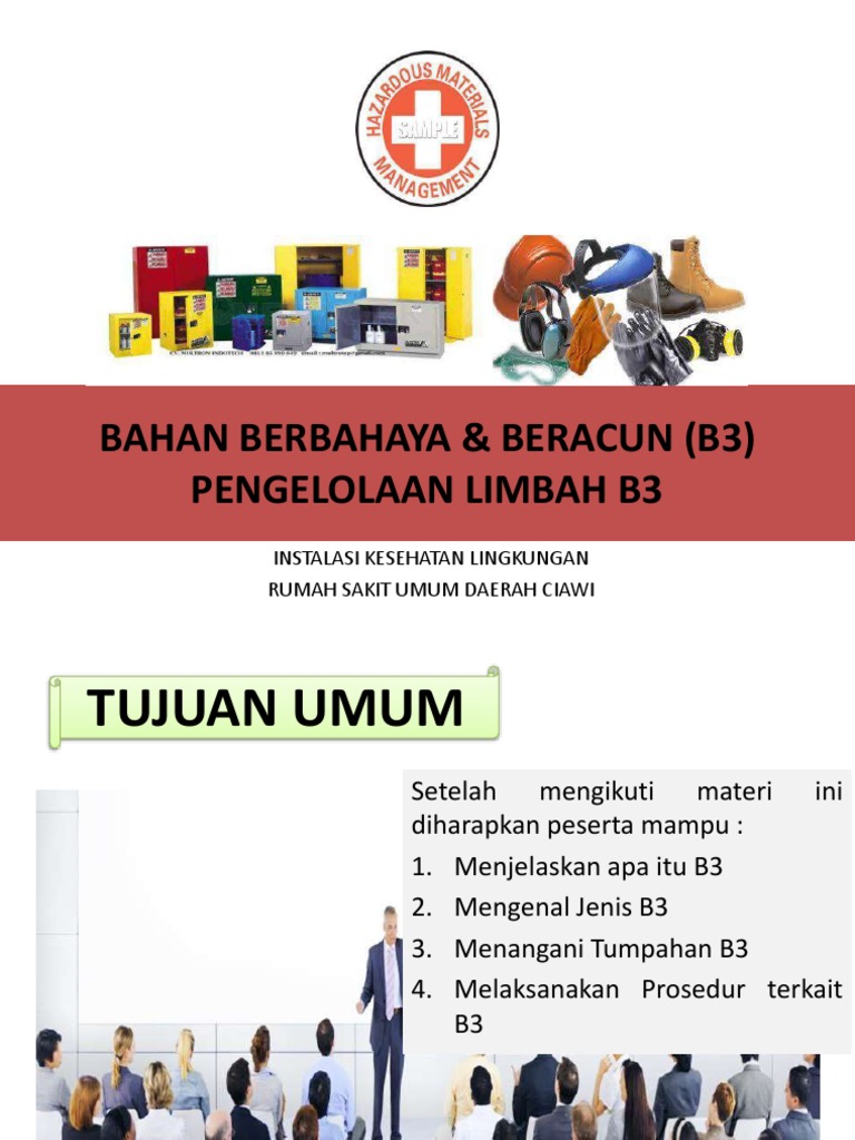 BAHAN BERBAHAYA & BERACUN (B3) PENGELOLAAN. Mandatory | PDF