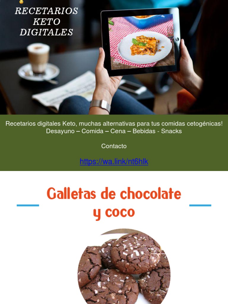 Recetario Galletas | PDF | Galleta | Chocolate