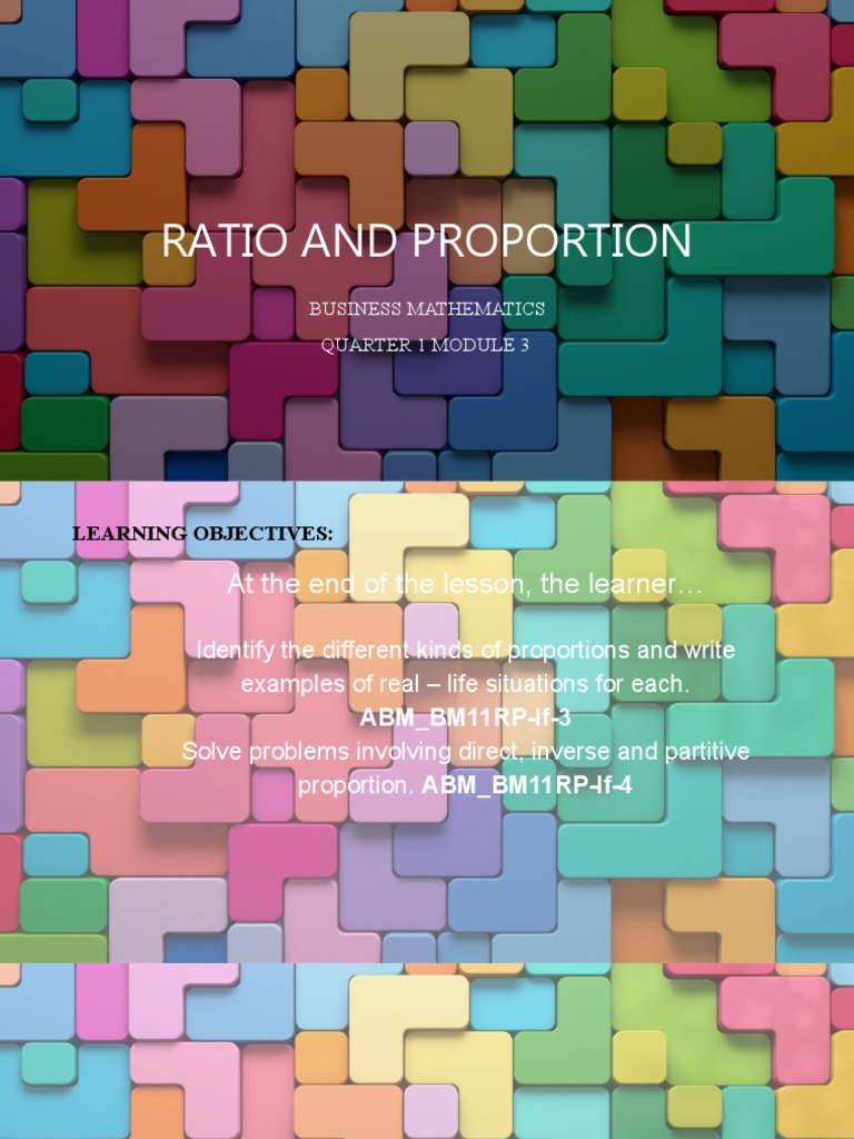 Understanding Ratios and Proportions Through Real-World Examples and ...