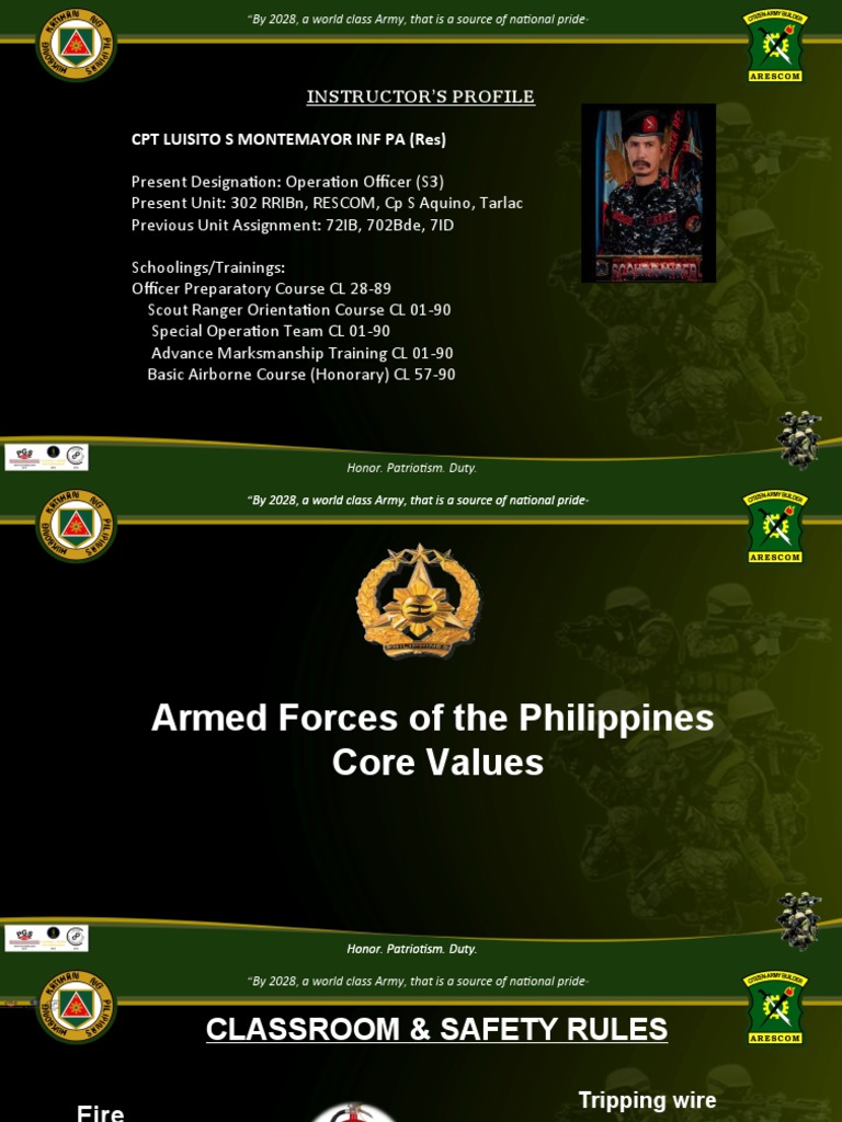 Core Values | PDF | Courage | Patriotism