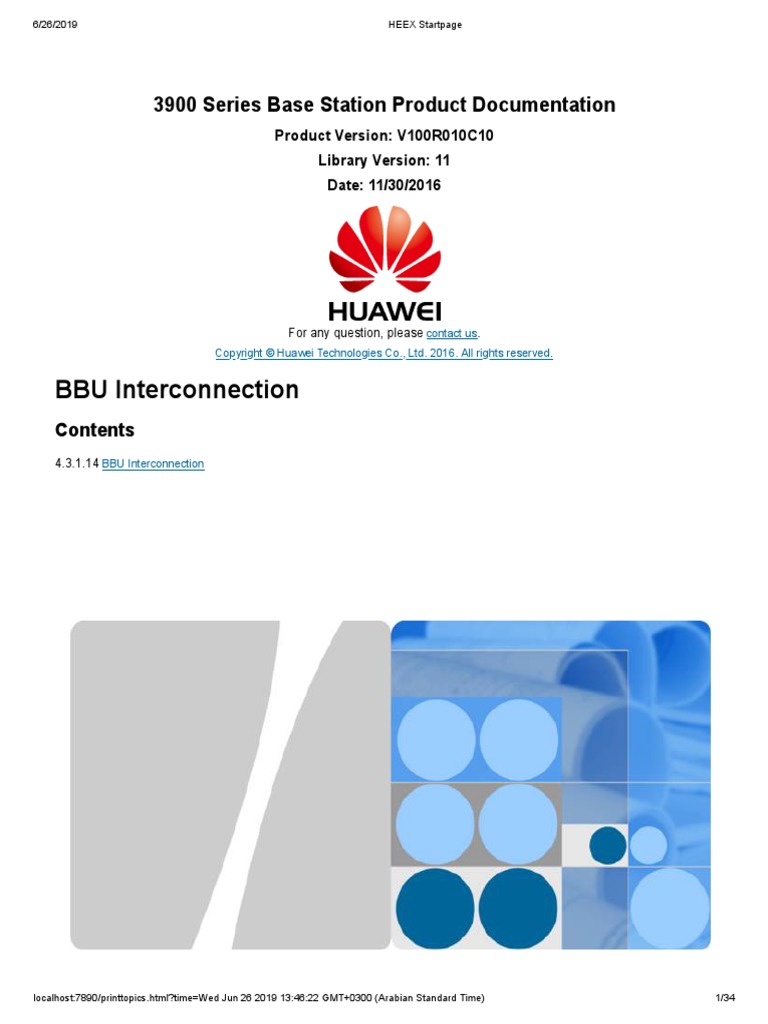 Bbu 3900 | Download Free PDF | Software Defined Radio | Computer Network