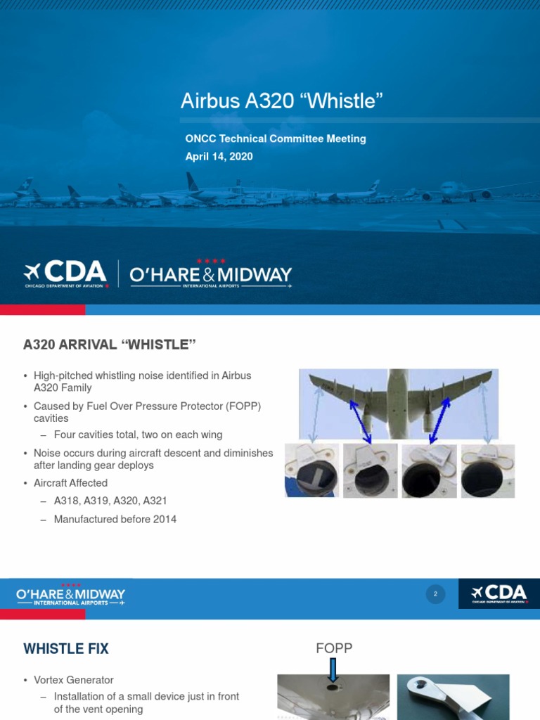 A320 Whistlle | PDF