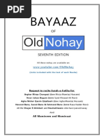 Nadeem Sarwar's List of All Nohay (1983 To 2015) - First Files | PDF ...