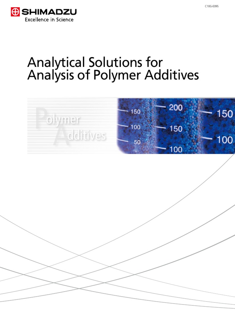 Shimadzu XRF EDX 7200 Analysis Polymer Additives | PDF | Gas Chromatography–Mass Spectrometry ...