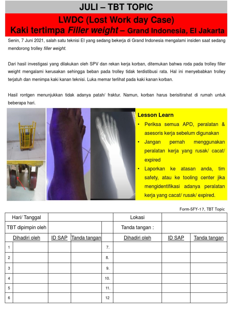 JULY - TBT Topic | PDF