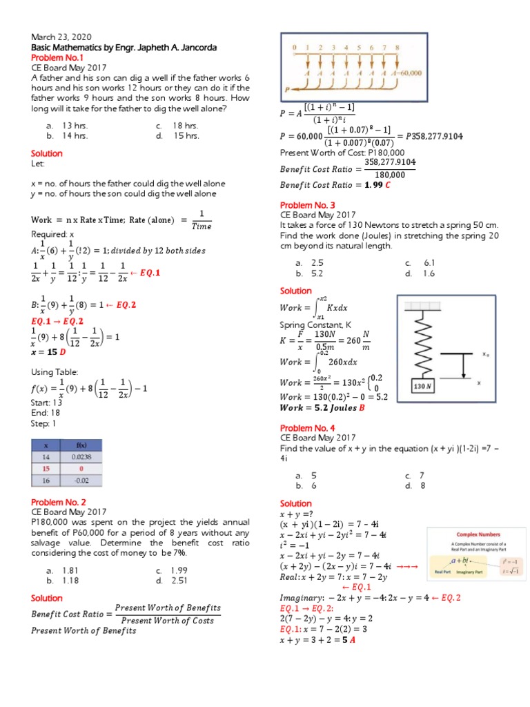 Basic Mathematics Lecture | PDF | Elementary Geometry | Mechanics
