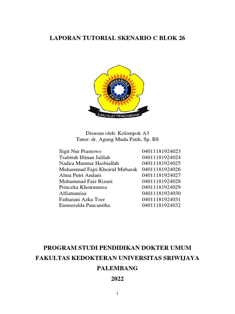 Laporan Tutorial A3 SKC B26 2022 | PDF