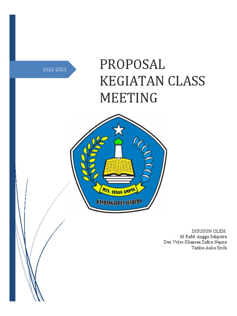 Proposal Kegiatan Class Meeting 2022-2023 | PDF