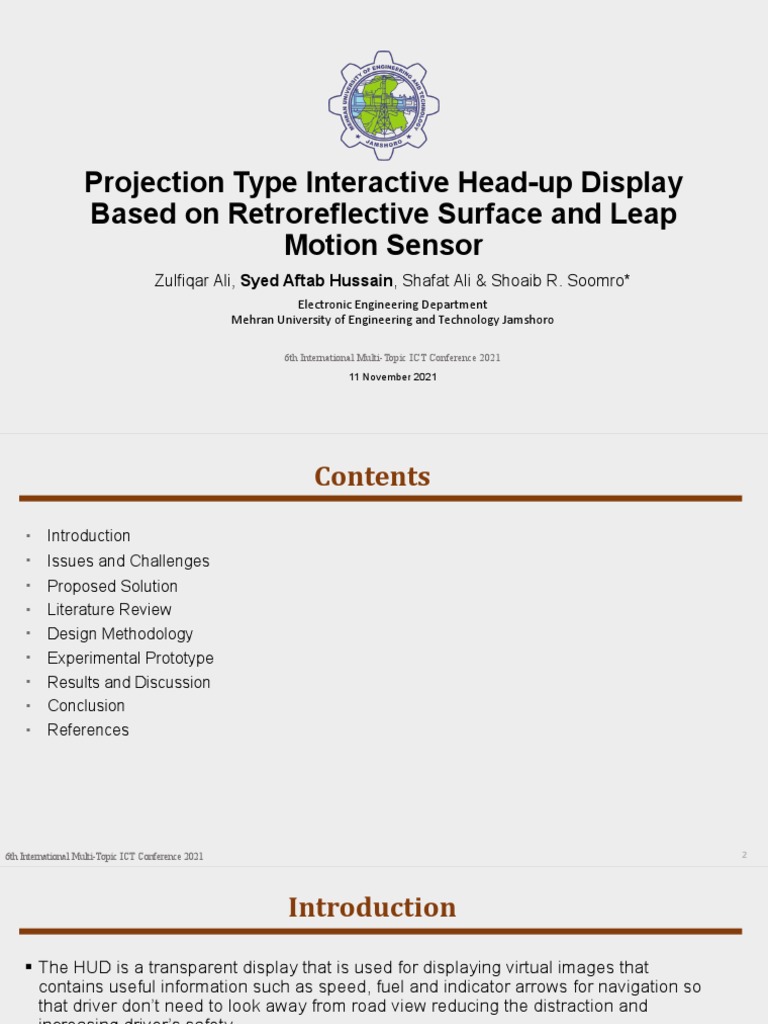 IMTIC Paper-55 Presentation | PDF | Reflection (Physics) | Optics