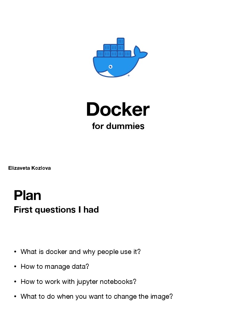 Docker | PDF | Python (Programming Language) | Free Software