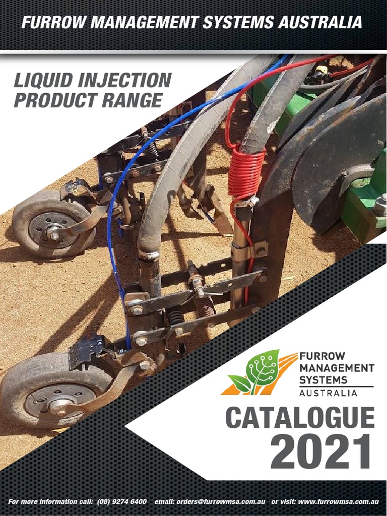 2021 FMSA Liquid Injection Product Catalogue | PDF | Pipe (Fluid ...