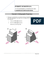 Tutorial 4-Orthographic Projections | PDF