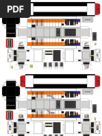 (Halzet) Papercraft Lokomotif CC 201 HD - Livery Sabuk (1) - 020954 | PDF