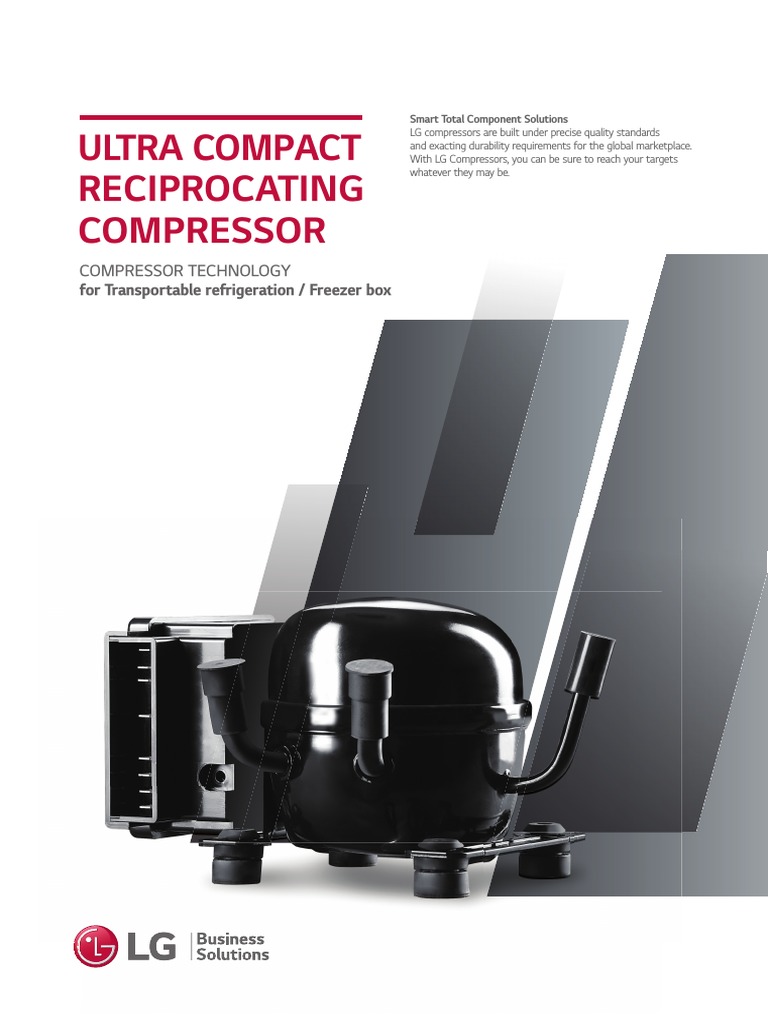 LG - Leaflet - Reciprocating Compressor - BCA (20211026 - 123844) | PDF ...