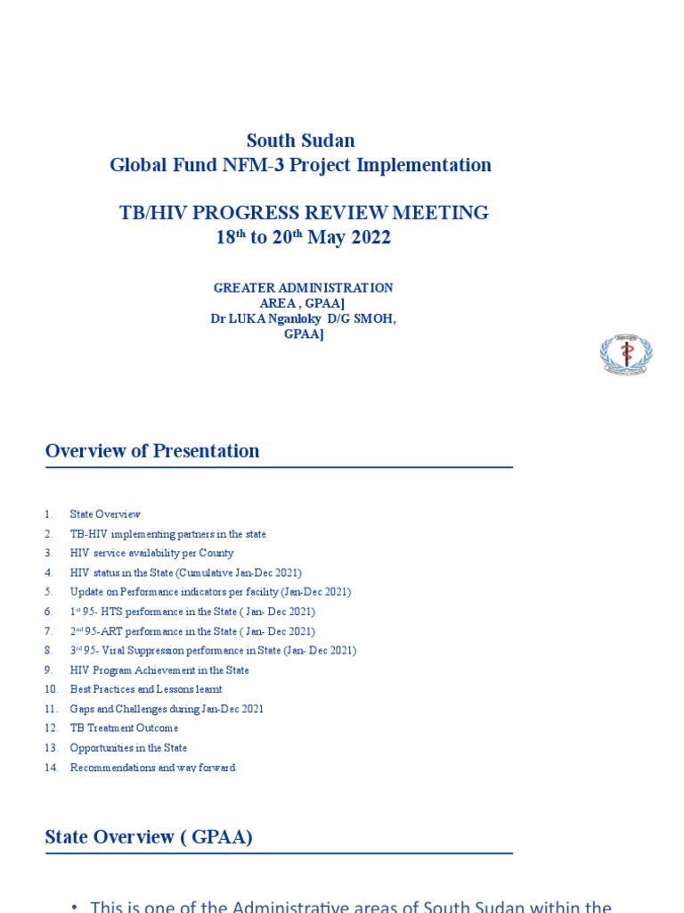 Pibor, GPAA Presentation | PDF