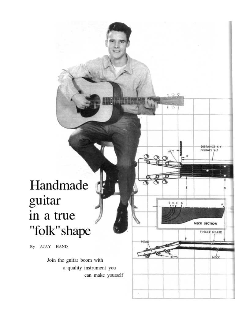 Build Your Own Acoustic Guitar Guide | PDF | Guitars | String Instruments