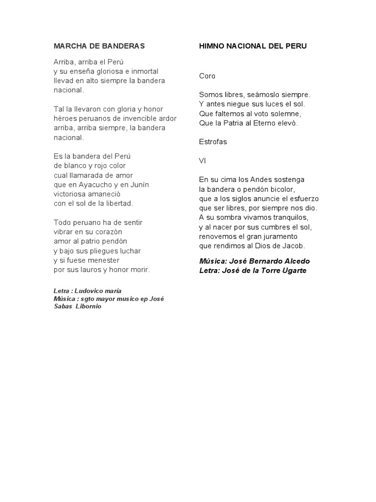 Marcha de Banderas | PDF