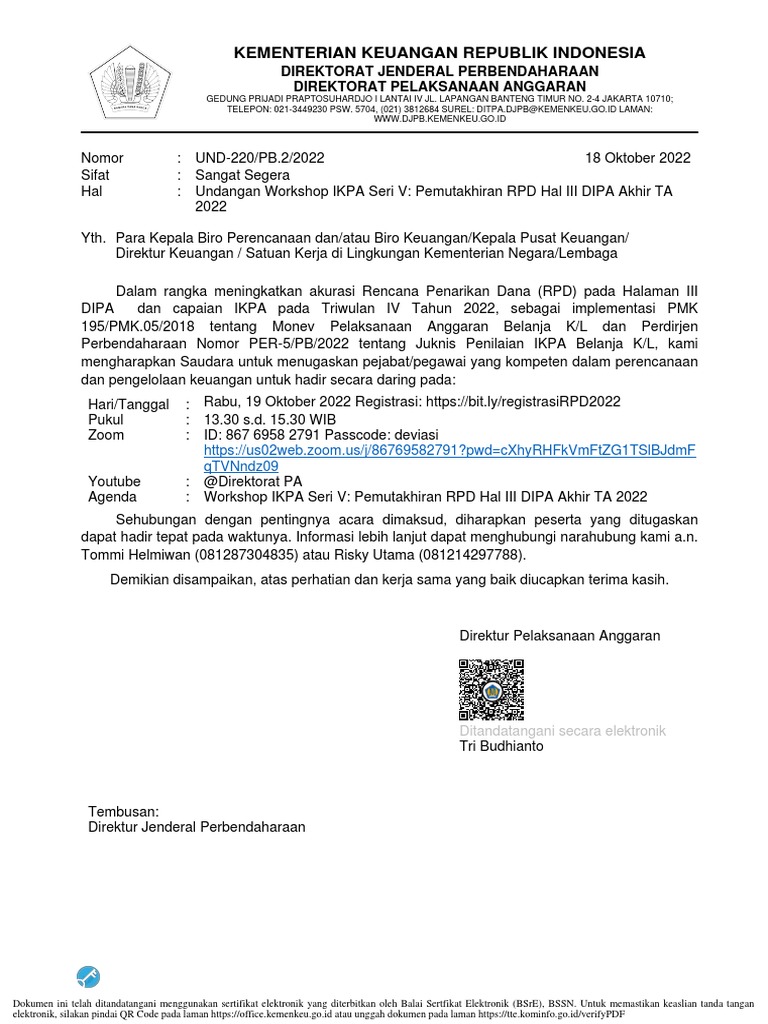 Und Kl-220-Pb.2-2022 Workshop RPD Hal III Dipa Akhir Ta 2022 | PDF Und Kl-220-Pb.2-2022 Workshop RPD Hal III Dipa Akhir Ta 2022 | PDF