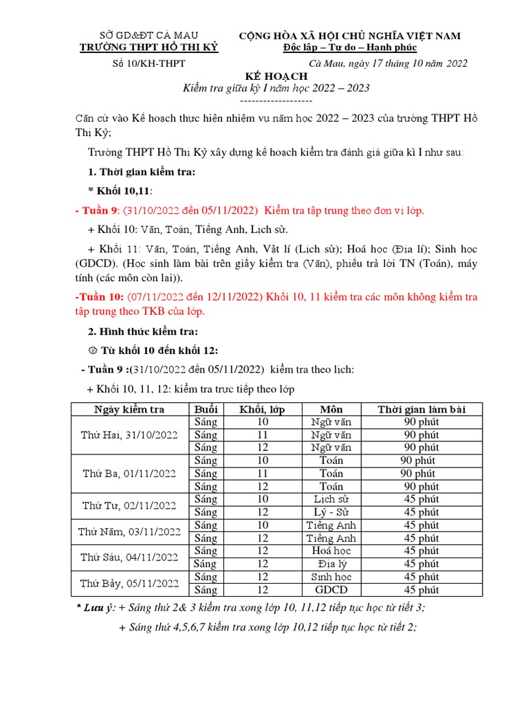 KH Ktgki 2022-2023. | PDF
