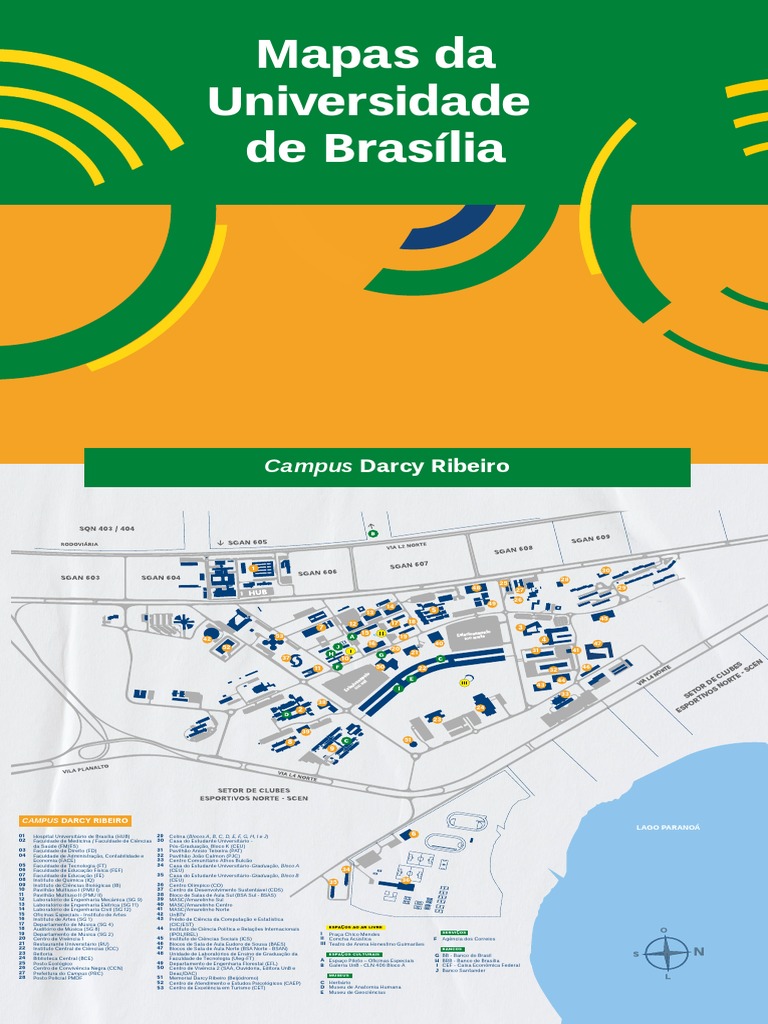 Mapas Campi Unb | PDF | Science