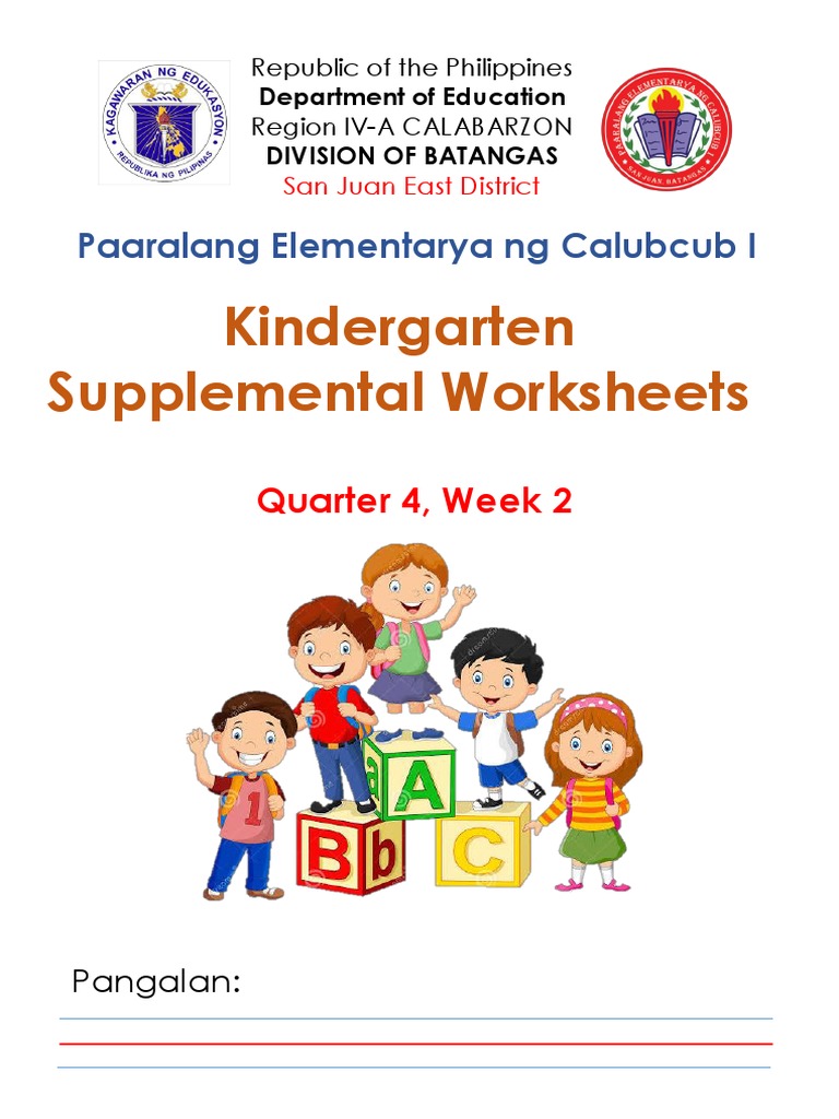 Week 2 Quarter 4 Worksheet | PDF