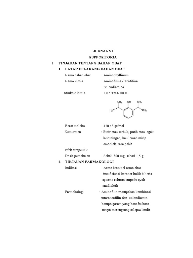Jurnal Praktikum (Formulasi Sediaan Solid) (1) - 1 | PDF