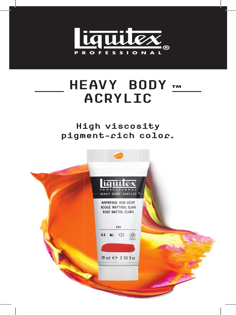 Heavy Body Acrylic: High Viscosity Paint | PDF