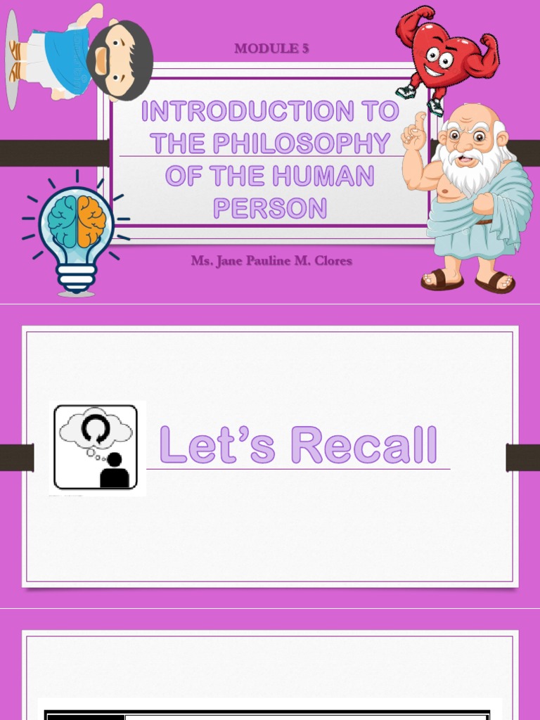 Intro To Philo Module 6 | PDF