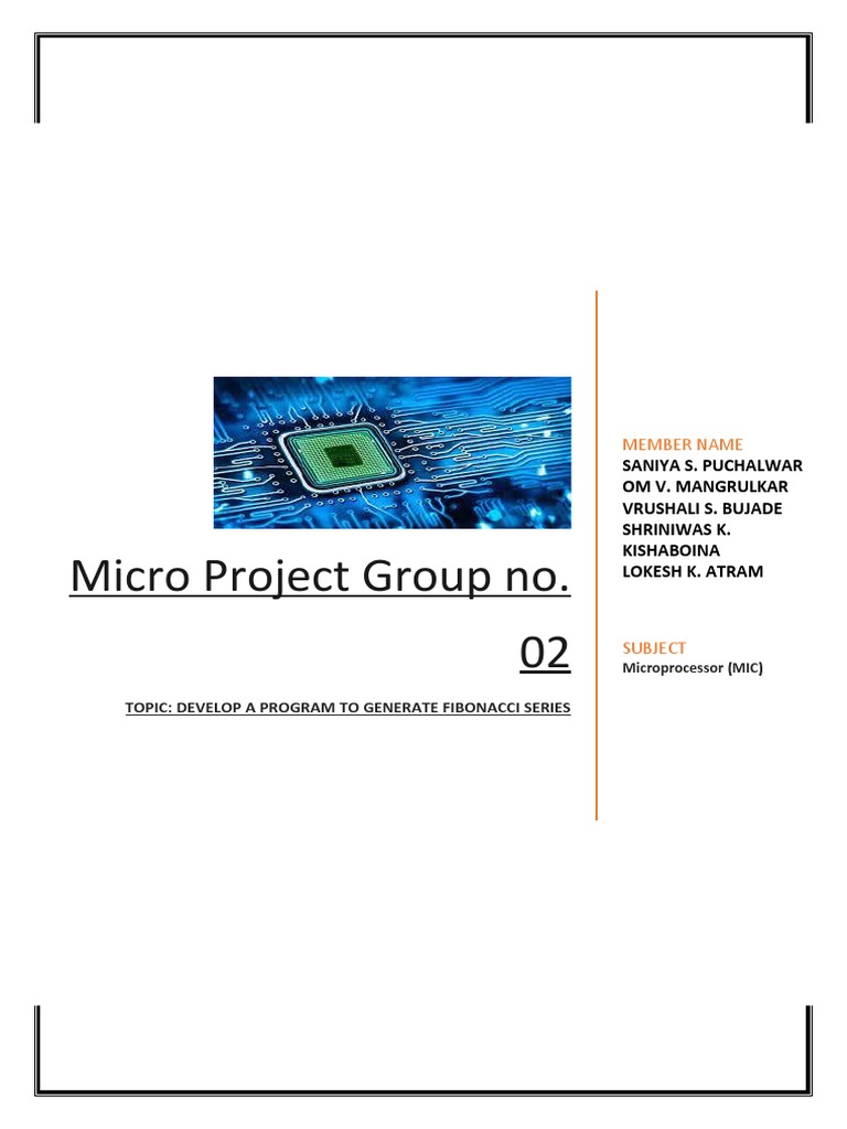 Developing a Program to Generate the Fibonacci Series | PDF | Computer Program | Programming