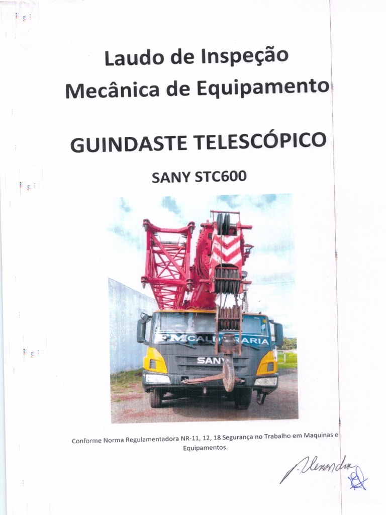 Sany STC 600 | PDF