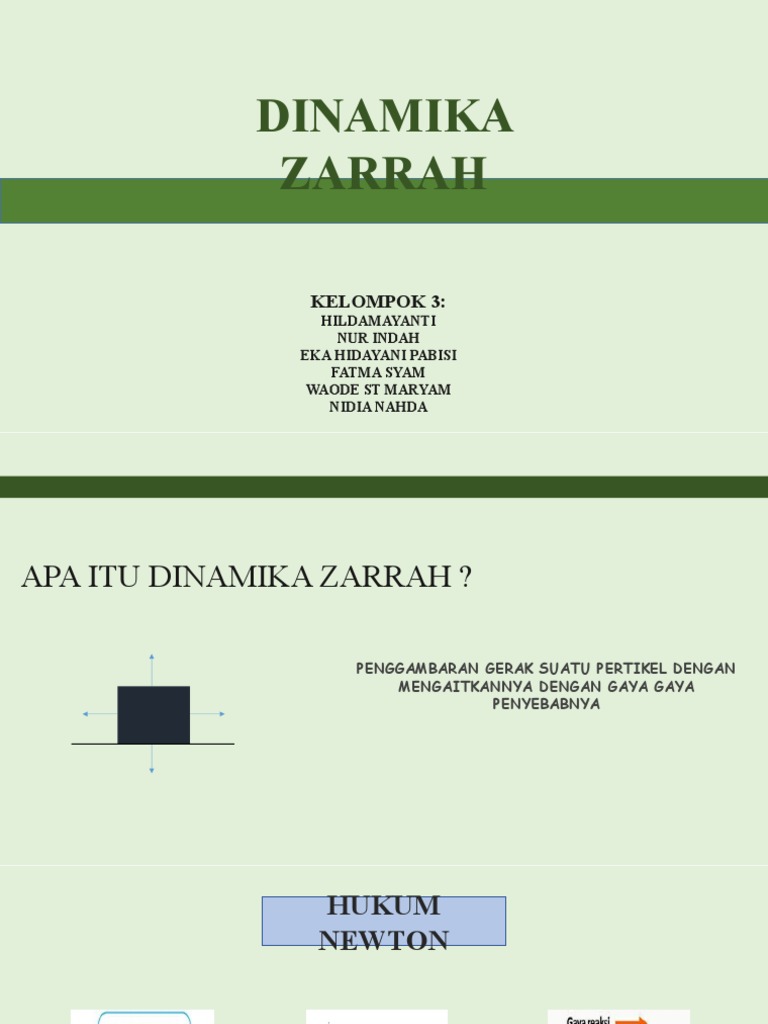 Dinamika Zarrah | PDF