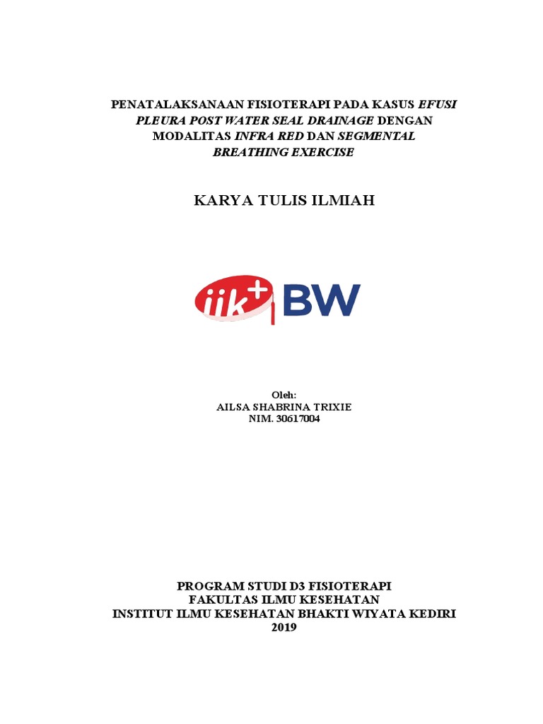 Contoh Kti Fisioterapi | PDF